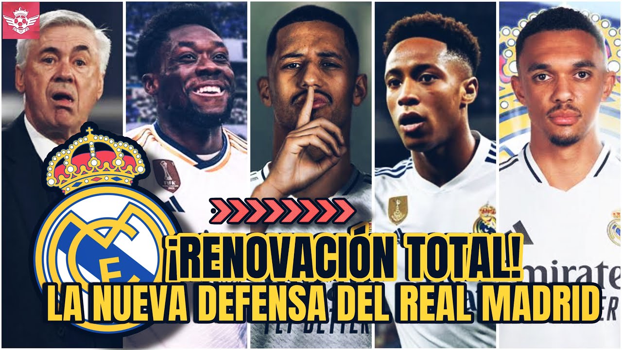 La Nueva DEFENSA por la que VA el REAL MADRID para 2025, Luego de TODAS ...