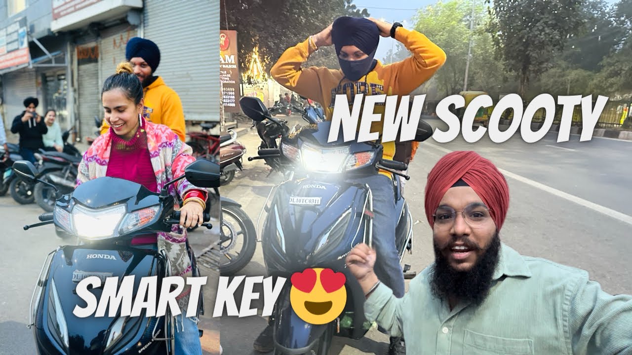 TAKING DELIVERY OF NEW SCOOTY ️🔥 - YouTube