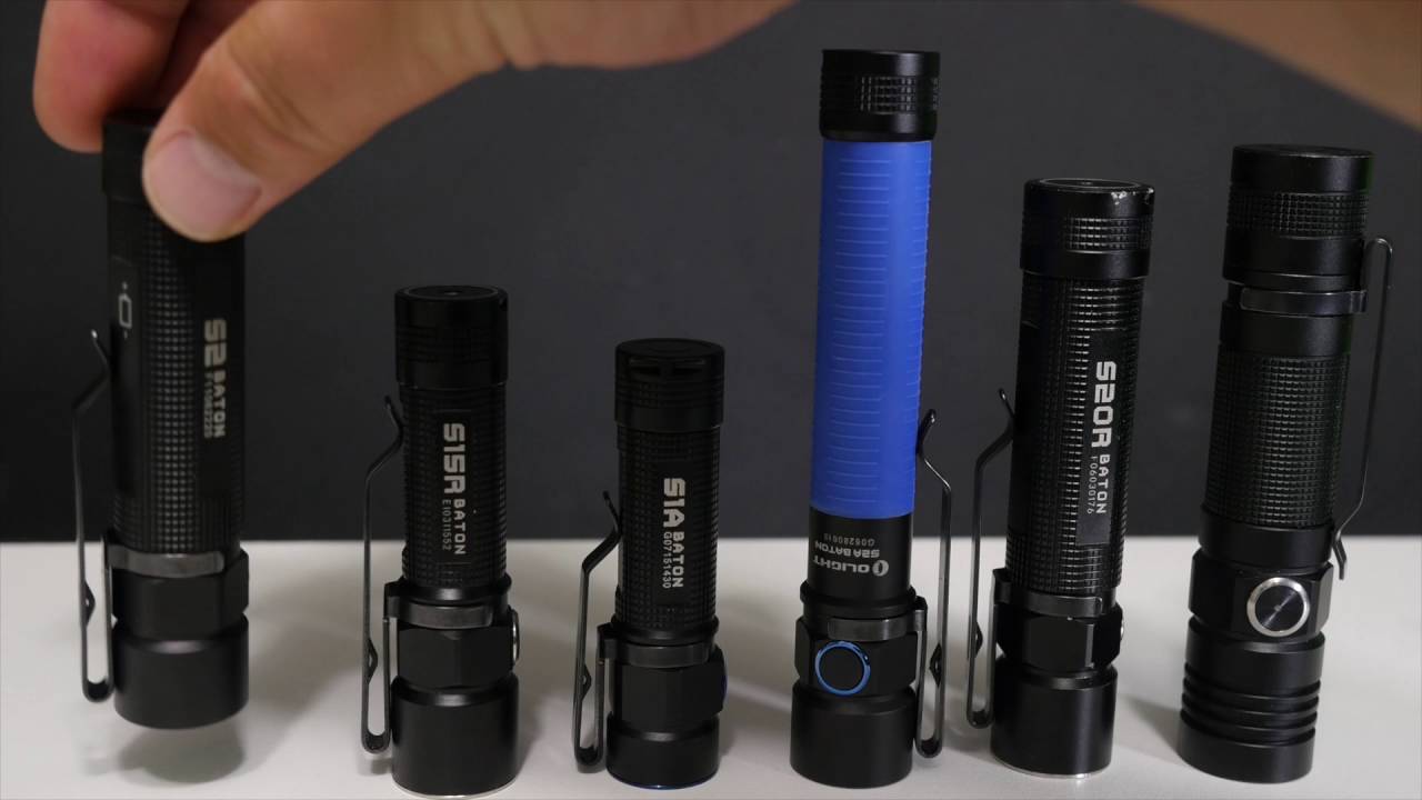 Olight S2A Baton - Longer Run Times - EDC Flashlight - YouTube