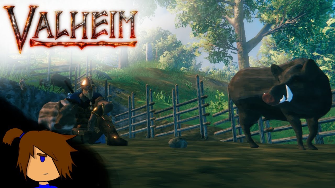 This EASY Boar Breeding Farm was Not That Easy - Valheim - YouTube