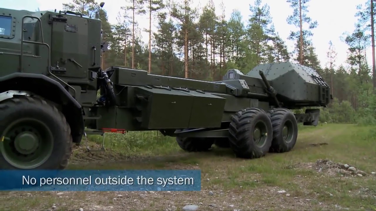 The fastest howitzers in the world Archer Artillery System - YouTube