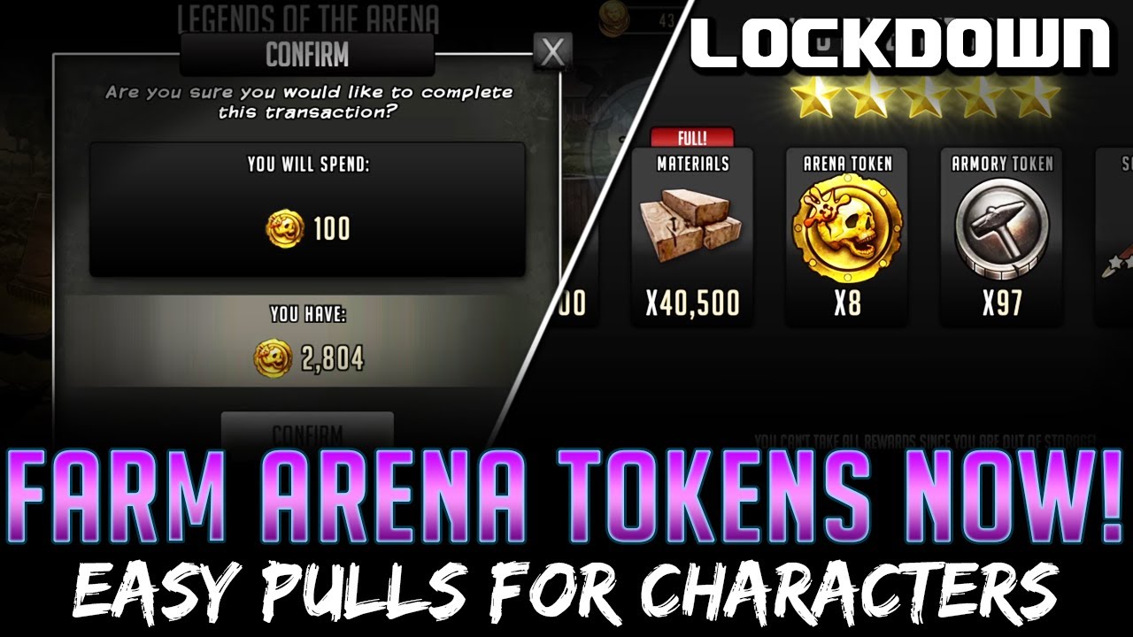 TWD RTS: Farm New Arena Tokens! Free Pulls For Characters! The Walking ...