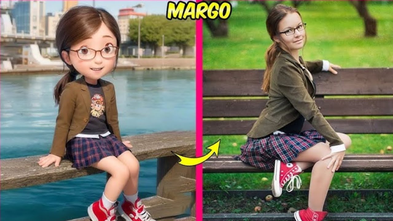 Turning GRU & MINIONS into HUMANS - Shocking Despicable Me 4 Redesign ...
