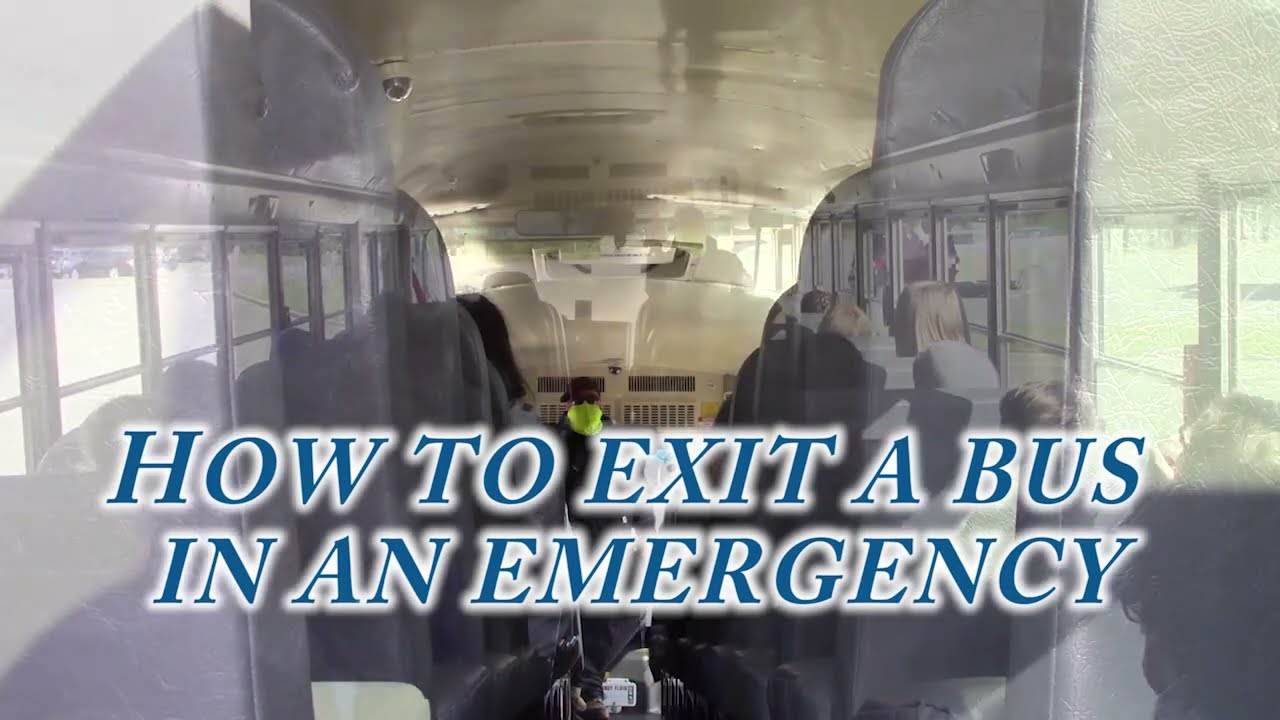 Bus Safety Drill - YouTube