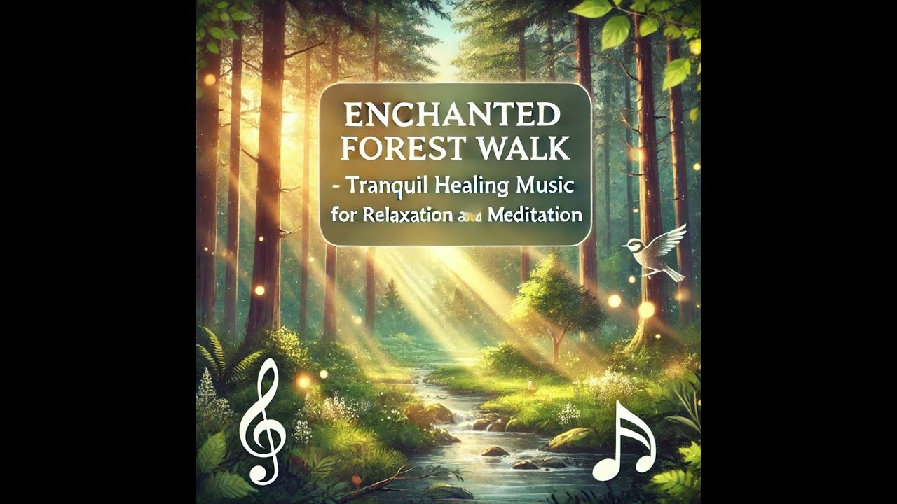 Enchanted Forest Walk | Tranquil Healing Music for Relaxation and ...