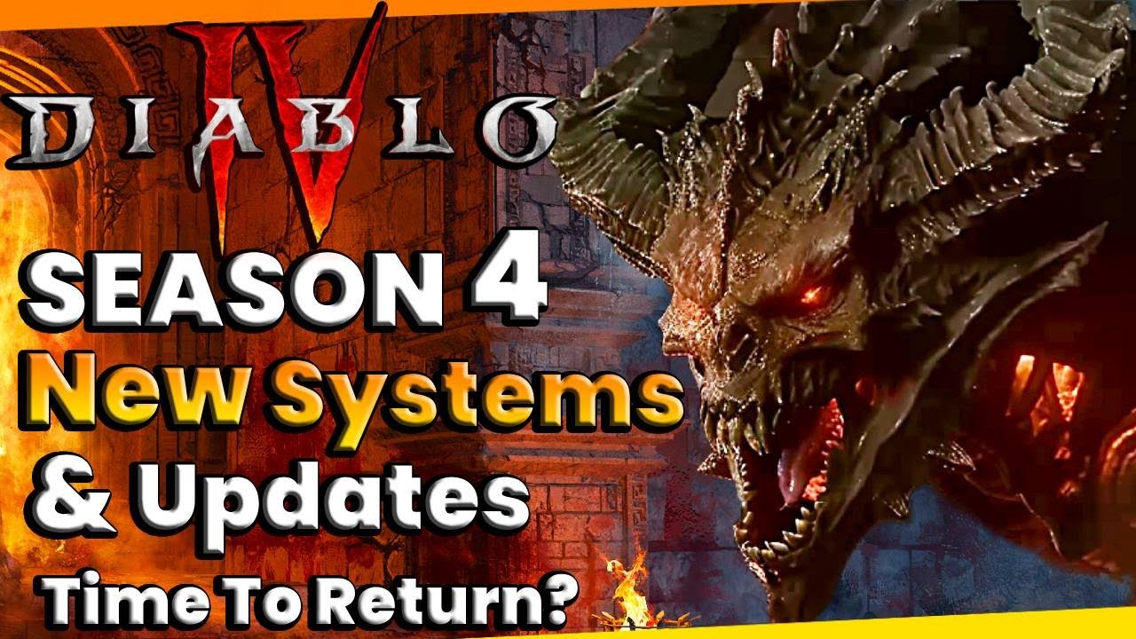 Diablo 4: Season 4 All New Features and Must-See Updates - YouTube
