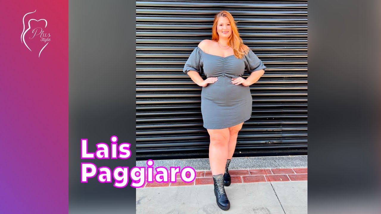 🌟 Lais Paggiaro | Curvy Beauty Redefining Fashion! Bio, Body Stats, Net ...