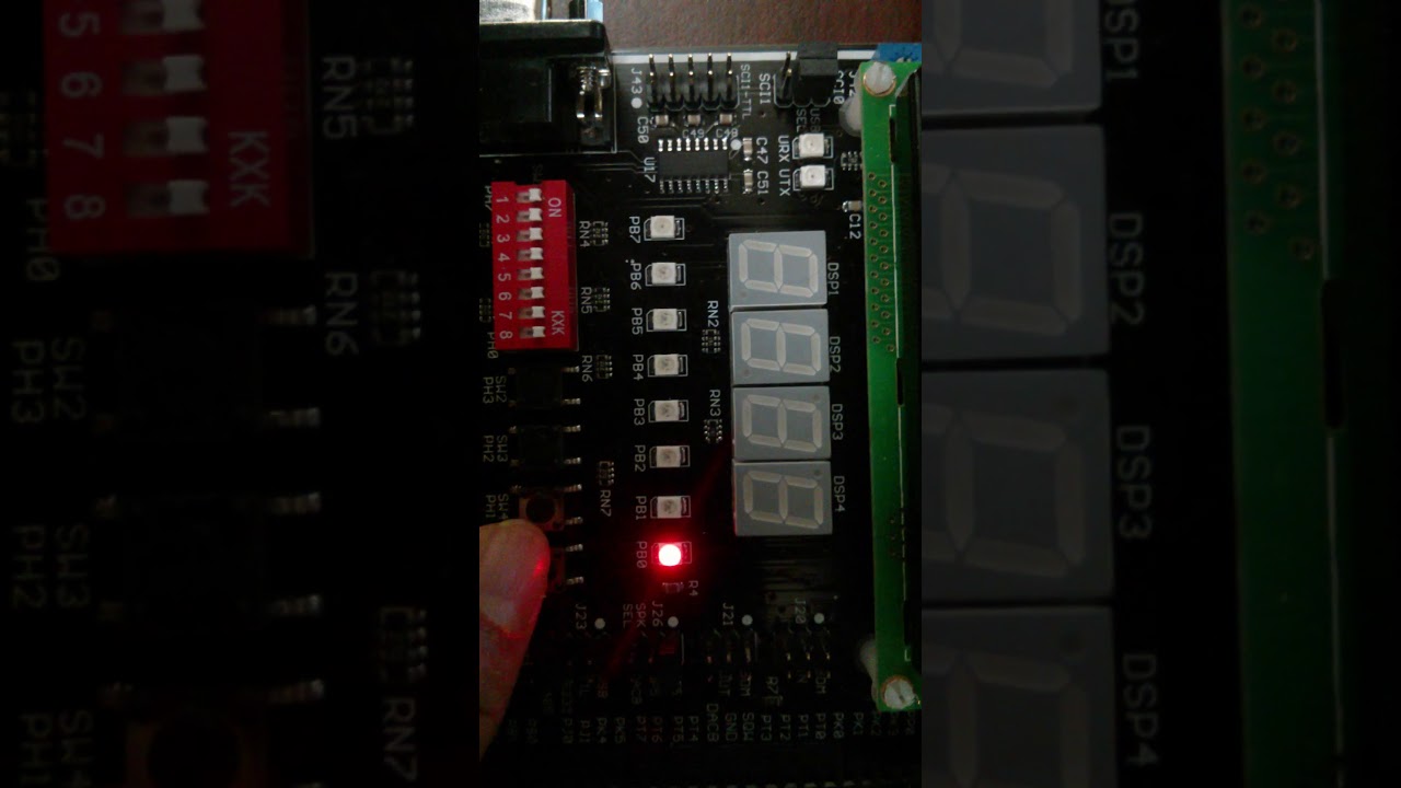 CET 364: External interrupt example - YouTube