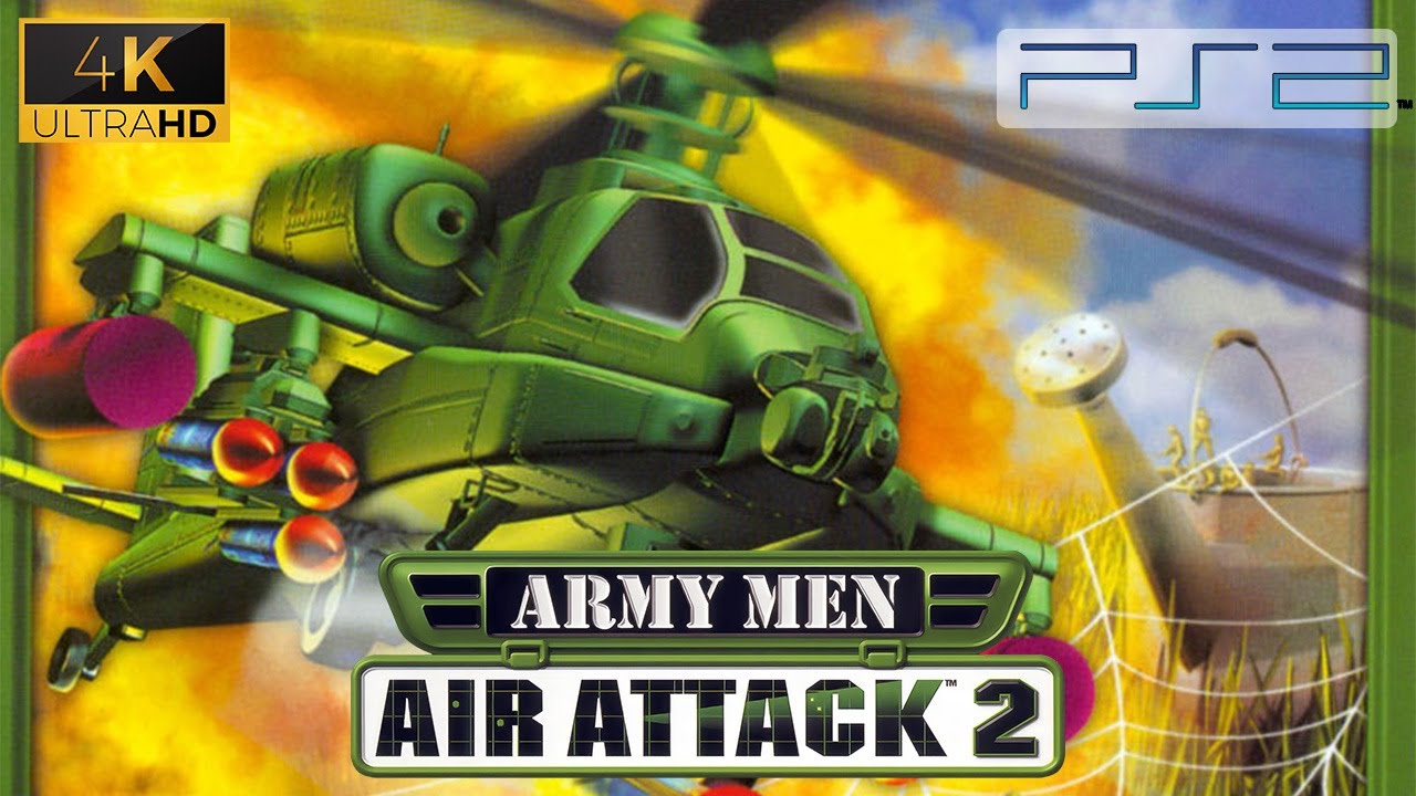 PS2 First Look [082] | Army Men: Air Attack 2 (US) (2001) | 4K60ᶠᵖˢ - YouTube