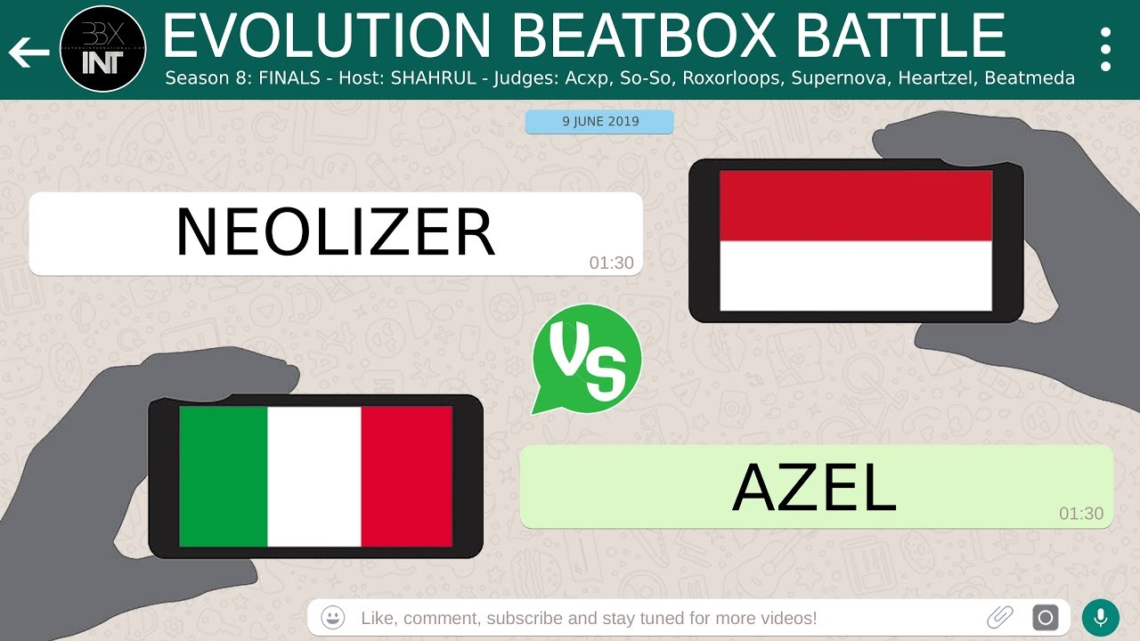 AZEL vs NEOLIZER | Final | Evolution Beatbox Battle (Season 8) - YouTube
