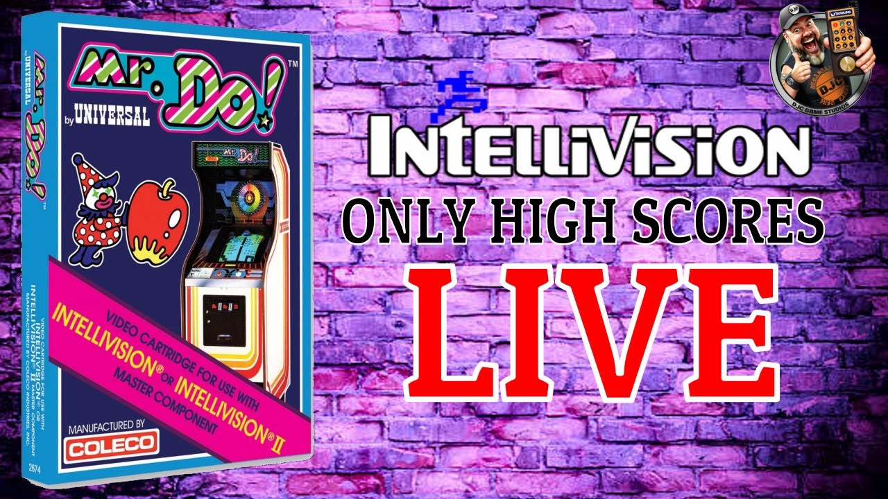 HIGH SCORES ONLY - Ep#1 - Intellivision Mr Do! - YouTube
