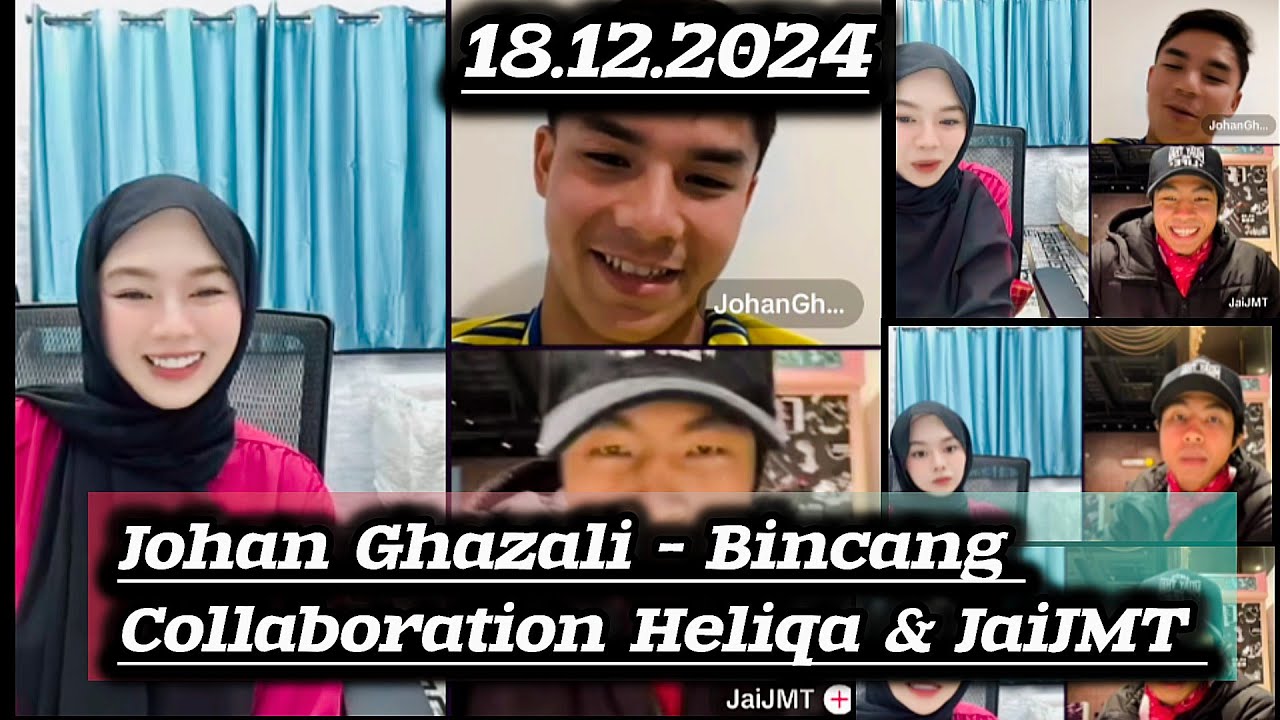 Johan Ghazali & Heliqa & JaiJMT bincang untuk Collaboration # ...