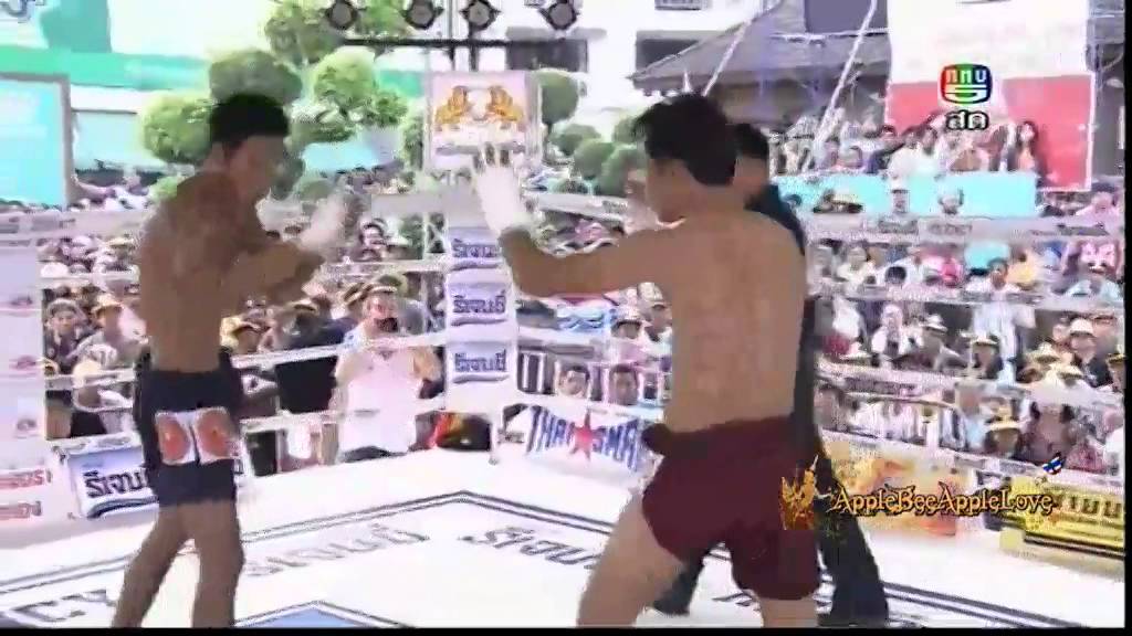 International Muay Kard Chuek Thailand Vs Myanmar April 15th, 2014-3 ...