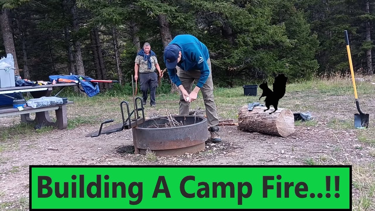 Playing With Fire.!! Steve and Chris Camping at Timber Creek - YouTube