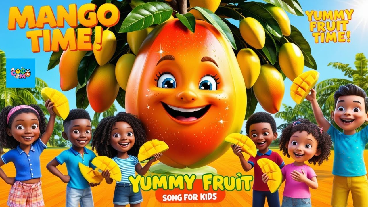 Mango Song for Kids | Fun Fruit Song with Rhymes and Music - YouTube