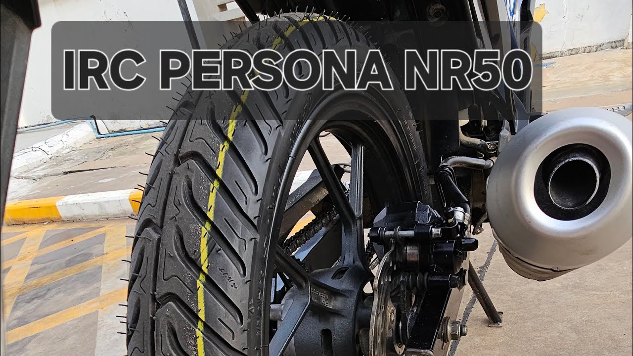 เปลี่ยนยางirc persona nr50 for Suzuki RaiderR150 - YouTube