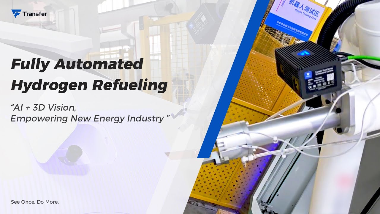 Fully Automated Hydrogen Refueling with 3D Vision Guidance #robot # ...