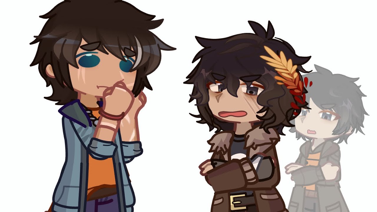 You still treat me like a little kid || Percy + Nico || PJO/HOO x GACHA ...