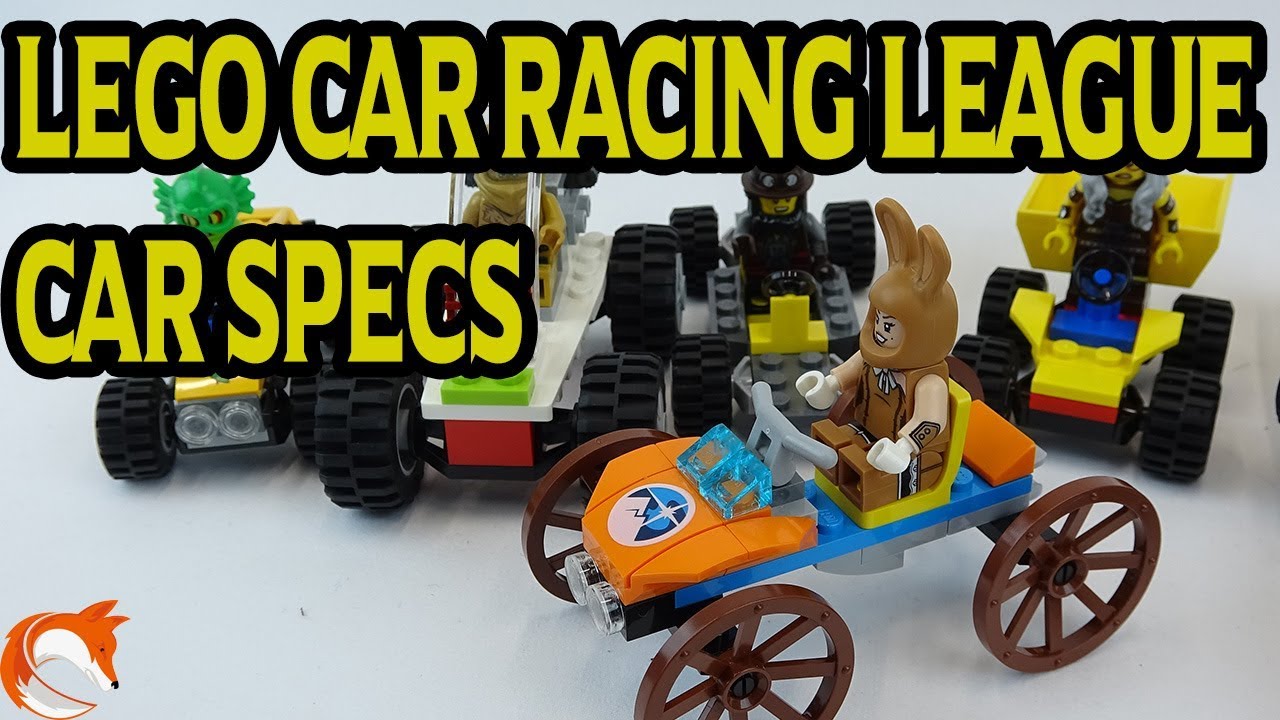 LEGO Car Racing League - Car Specs And Guide Lines - YouTube