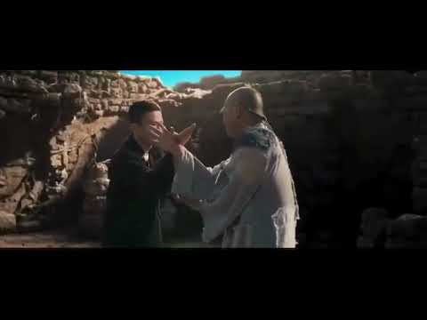 Jack Ma play Kongfu with Jet LI