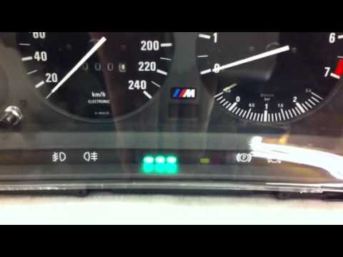 BMW e30 speedo with boost gauge and shift light integrated. - YouTube