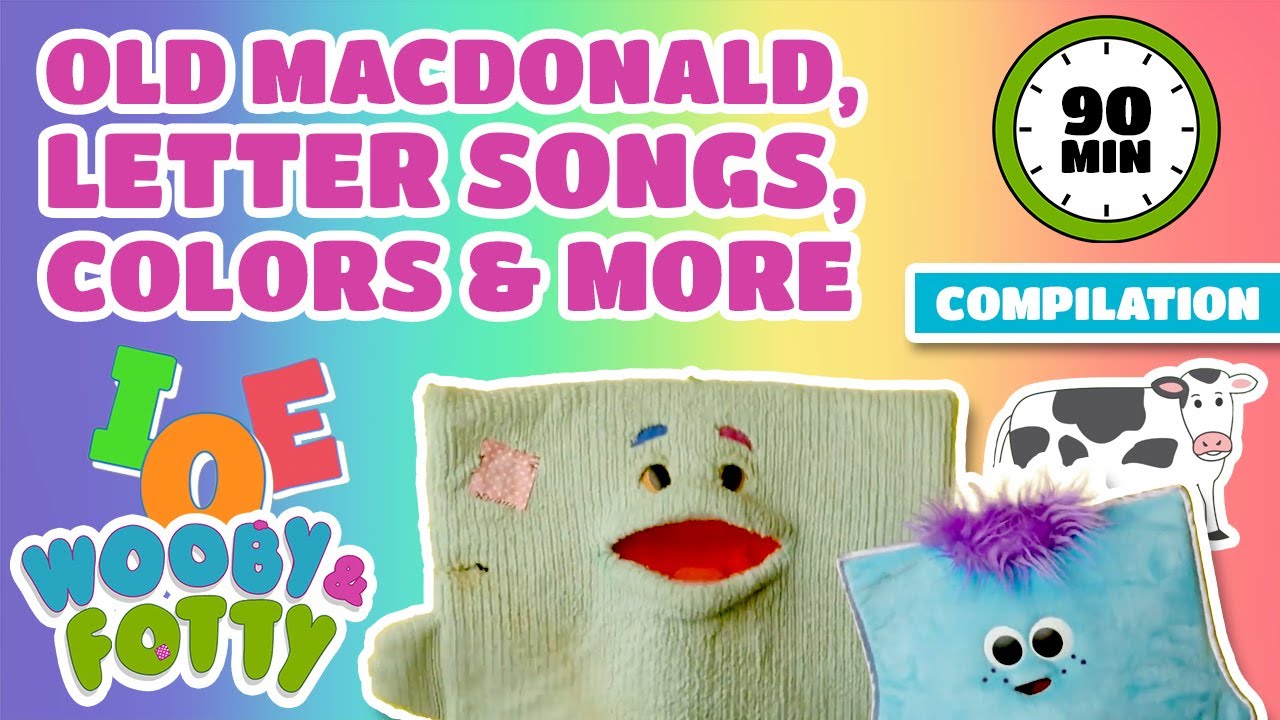 Learning Colors, Letters + More! | Preschool Learning | Songs for Kids ...