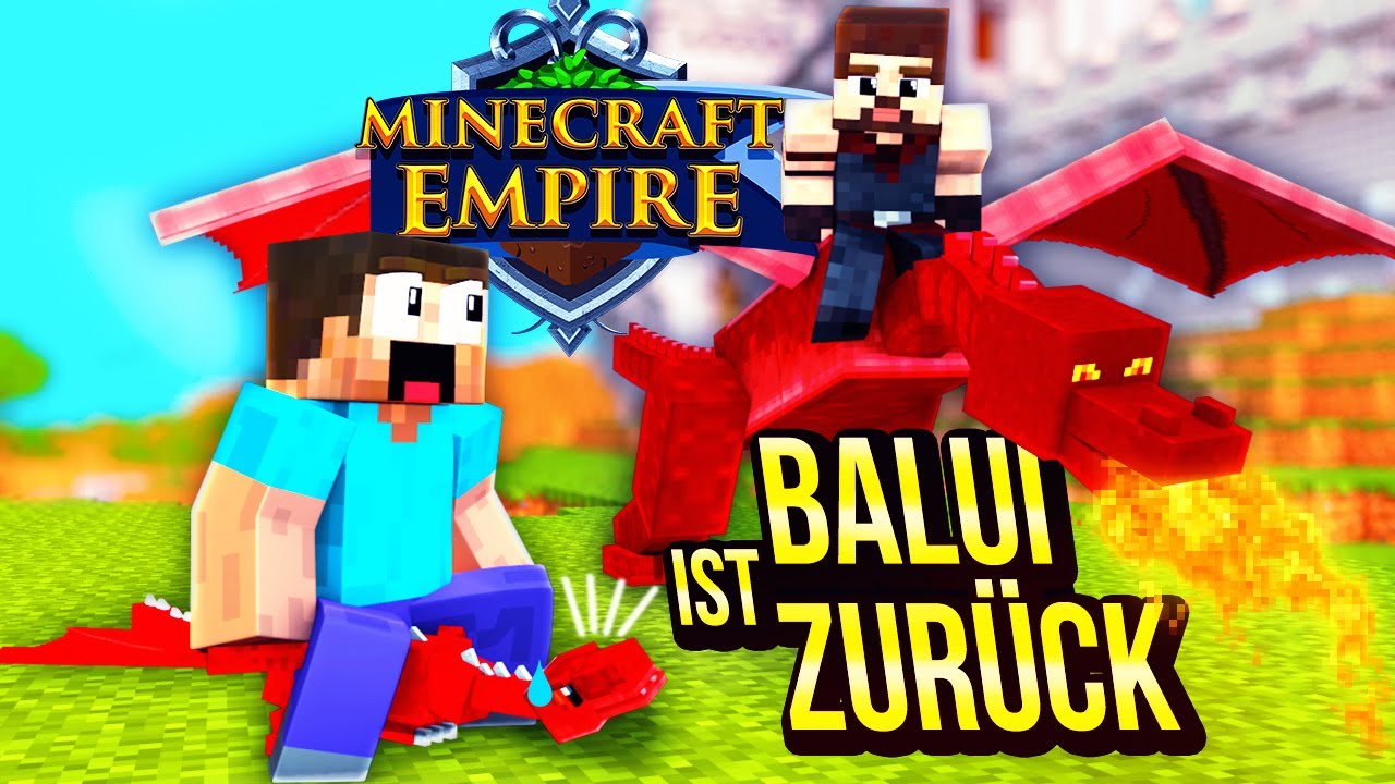BALUI IST ZURÜCK! - Minecraft EMPIRE 🍖 #96 mit Balui - YouTube