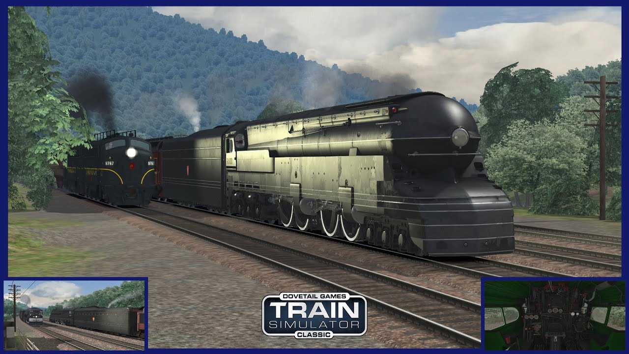 Cresson to Johnstown w/ the Pennsylvania Railroad S1 ~ Train Simulator ...