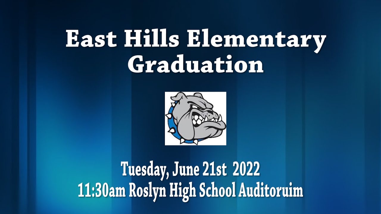 June 21st, 2022 East Hills Graduation Roslyn High School - YouTube