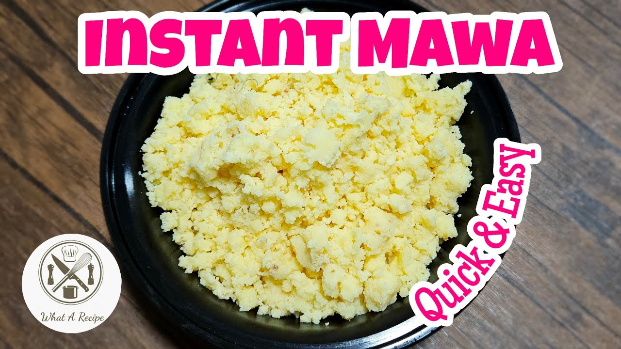 Sirf 3 Ingredients sy jhatpat banaee Instant Mawa / khoya | Milk Powder ...