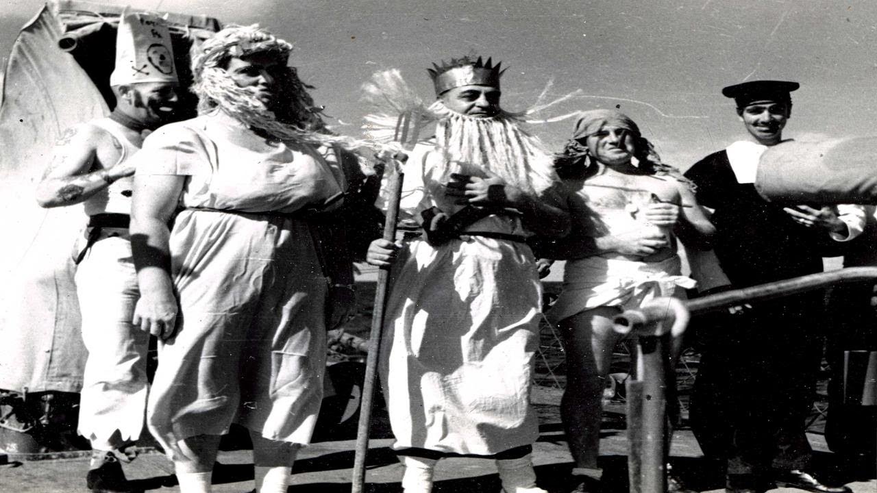 Crossing the Line Ceremony in the 1940s: A Navy Tradition (History ...