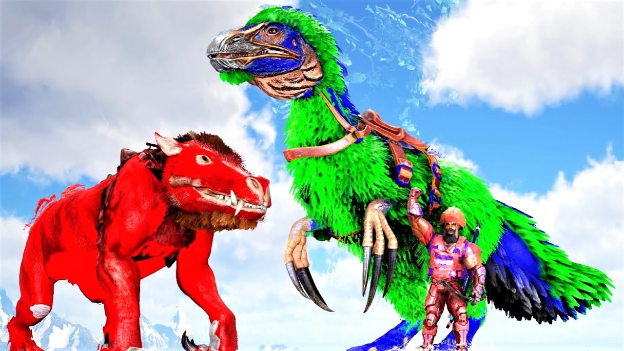 EPIC NEW ARK HYBRIDS CHALIDON & YUTYZINOSAURUS! ARK SURVIVAL EVOLVED ...