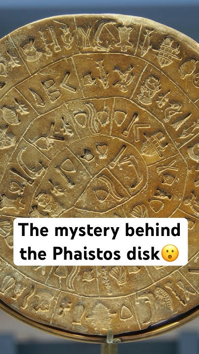Have you heard about the disk of Phaistos? Let me know in the comments #art #artifacts # ...