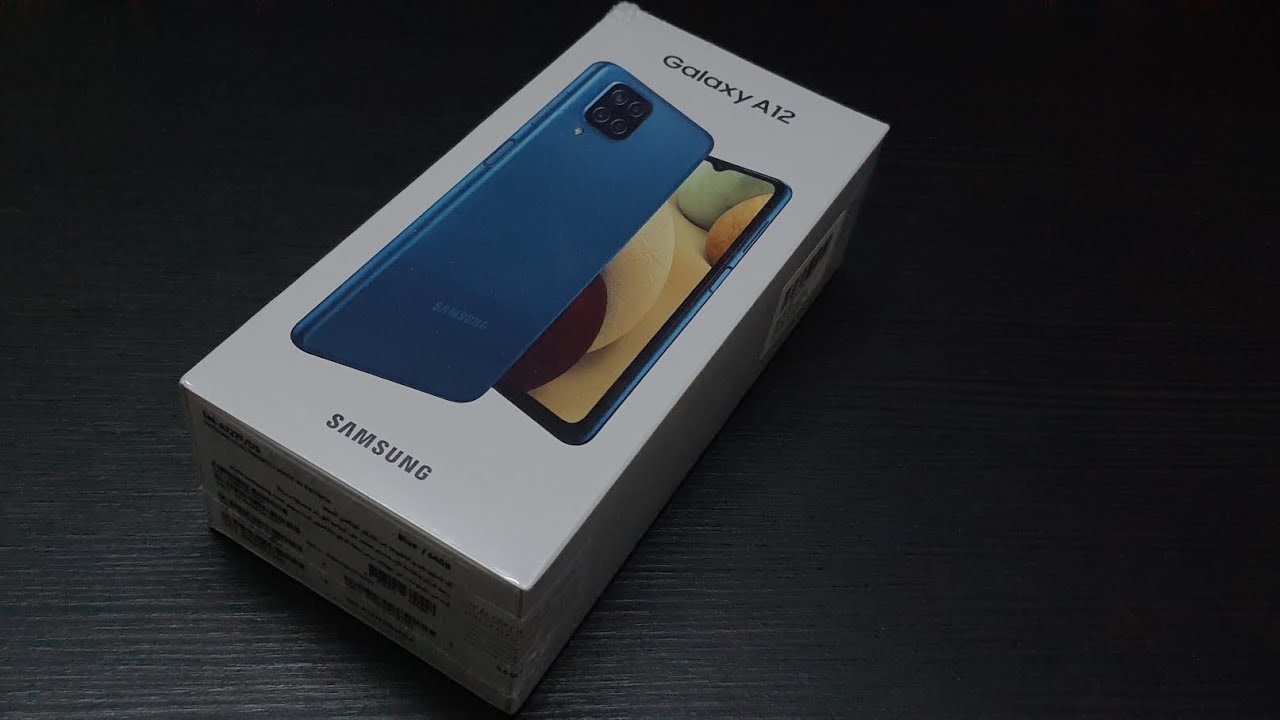 Samsung A12 Unboxing - YouTube