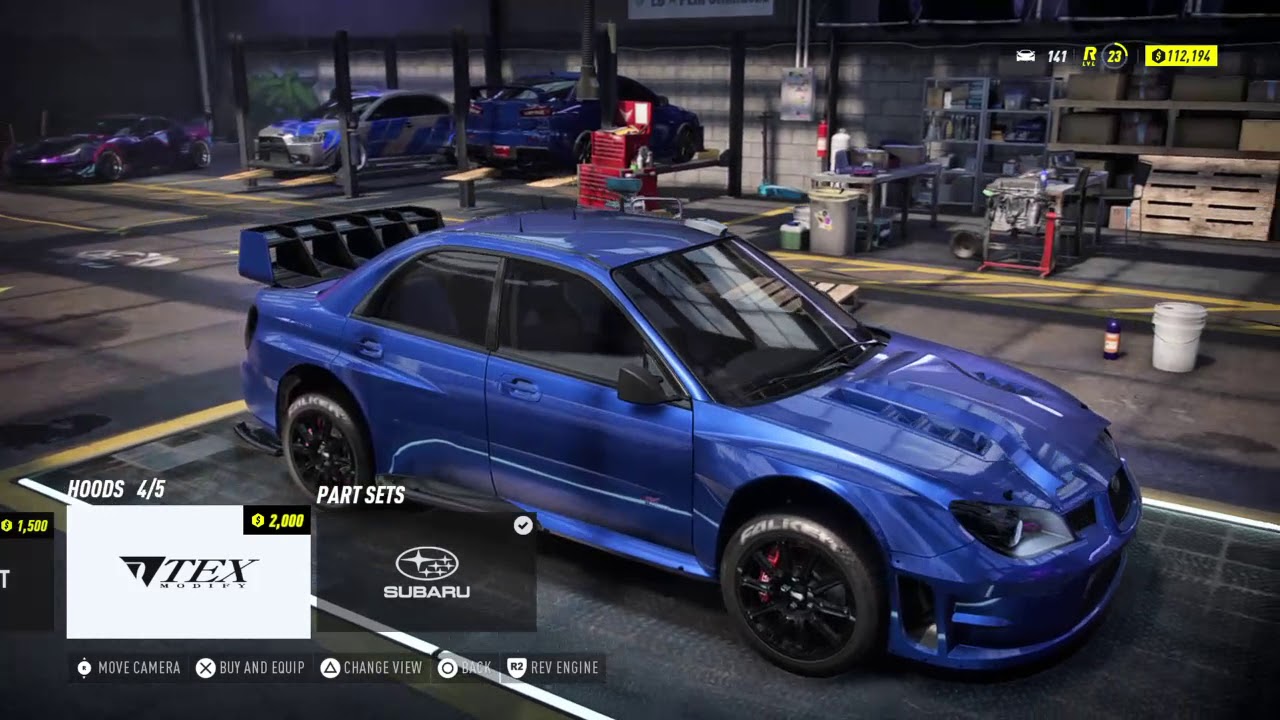 Need for Speed Heat Subaru Impreza WRX STI Rally Build - YouTube