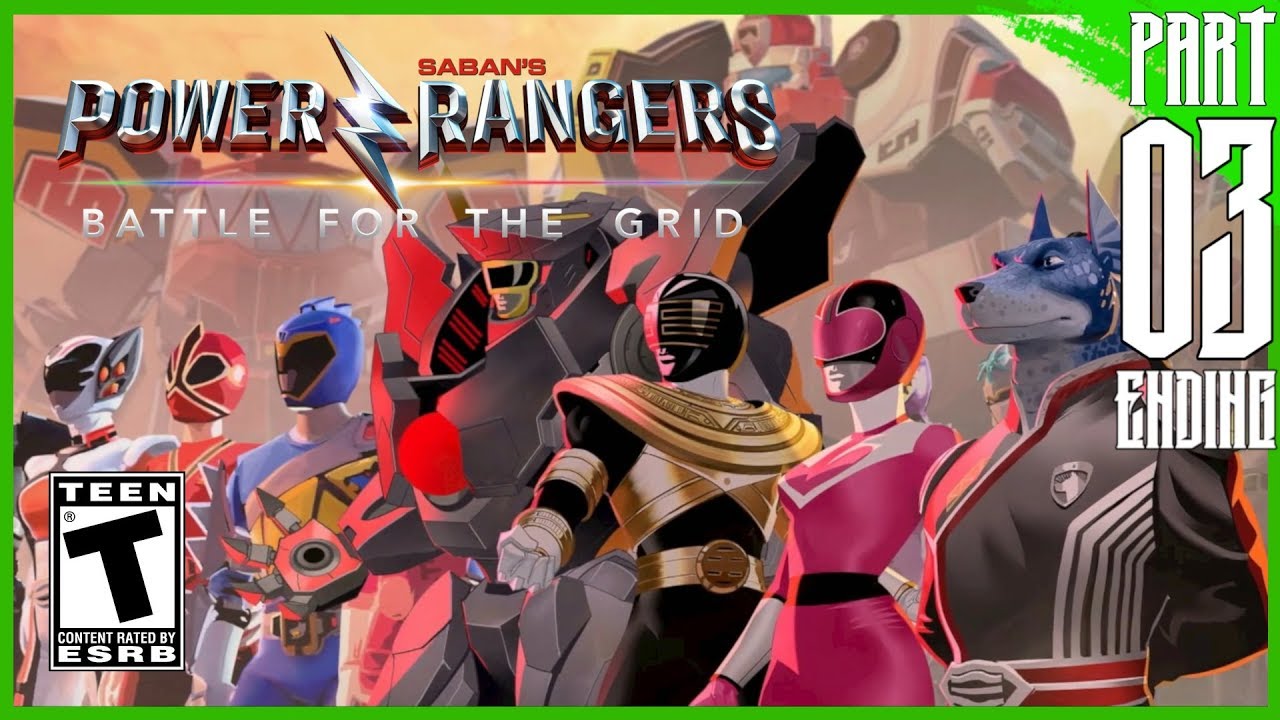 【Power Rangers: Battle for the Grid】 Story Mode Act 3 + Ending Gameplay ...