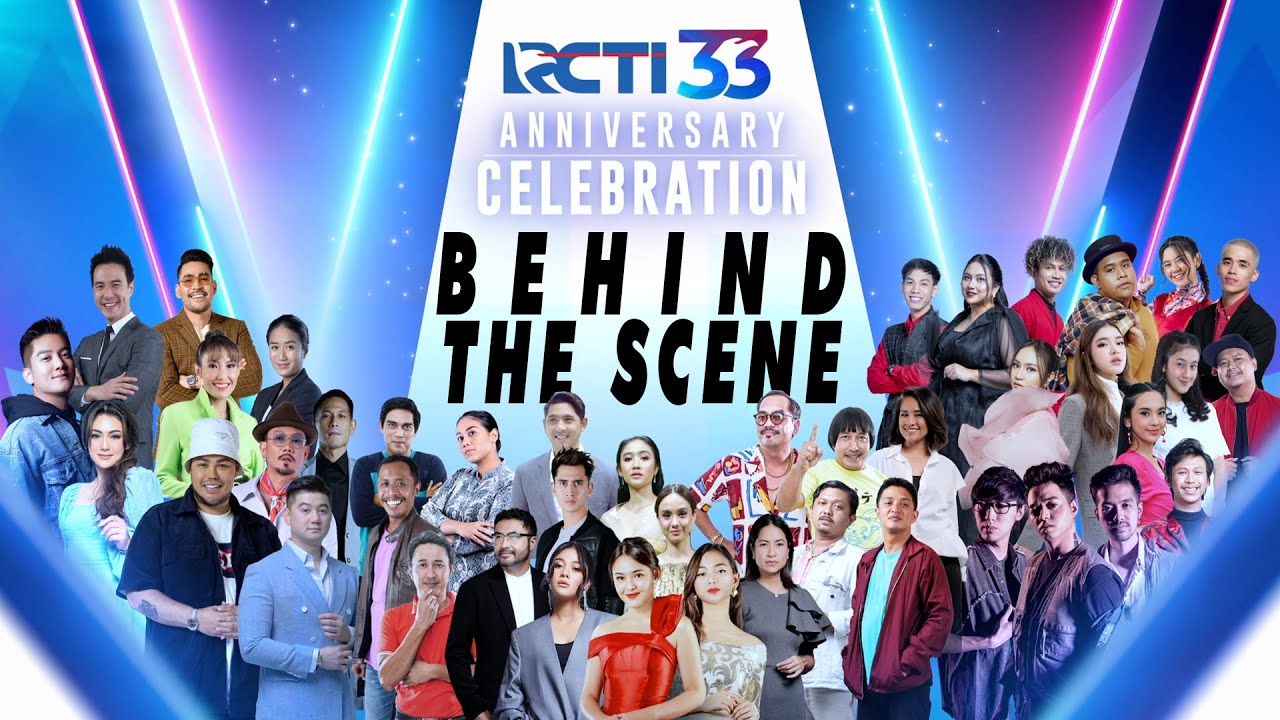 BEHIND THE SCENE DRAMA RCTI 33 ANNIVERSARY CELEBRATION - YouTube