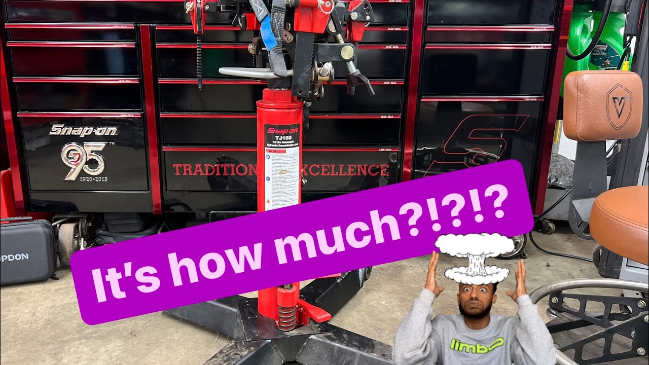 Is the Snap On TJ100 Trans jack worth over $3K!?!?! - YouTube