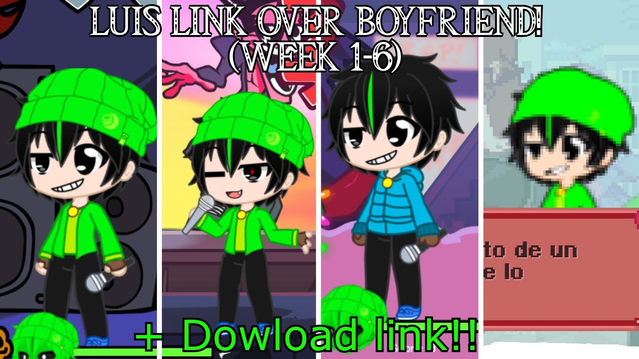 El mod de luis link esta completo! Friday night funkin luis link over ...