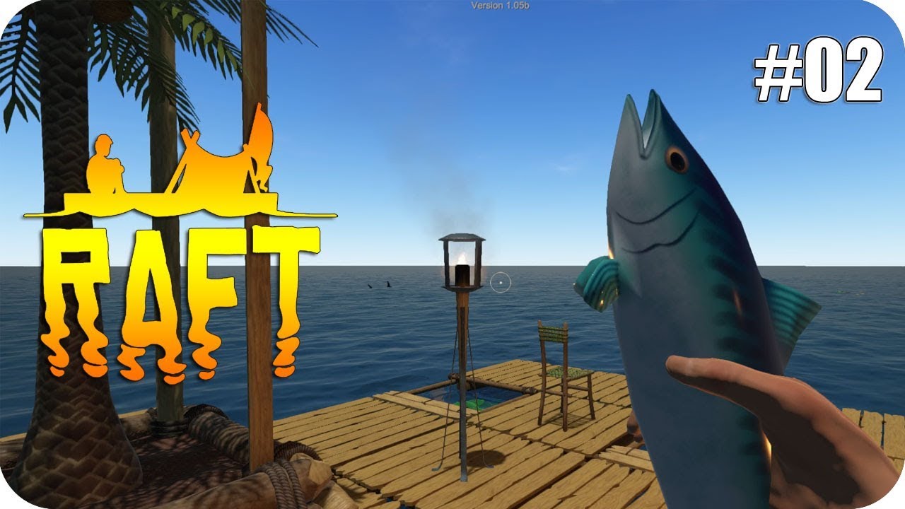 RAFT: Fangnetze zum Loot sammeln | Survival Let's Play Deutsch - YouTube