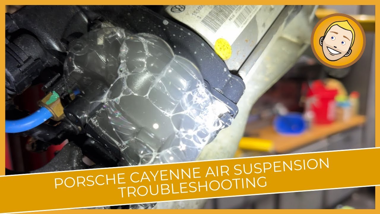 Porsche Cayenne Air Suspension Troubleshooting and Refilling with ...