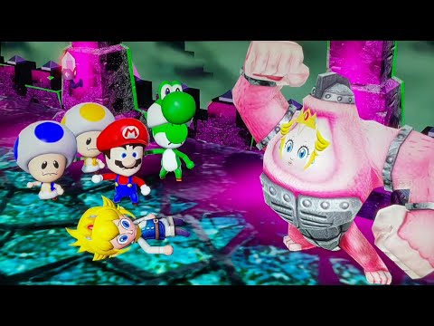 Super Mario Topia (Miitopia): Boss 7 - General Peach - YouTube