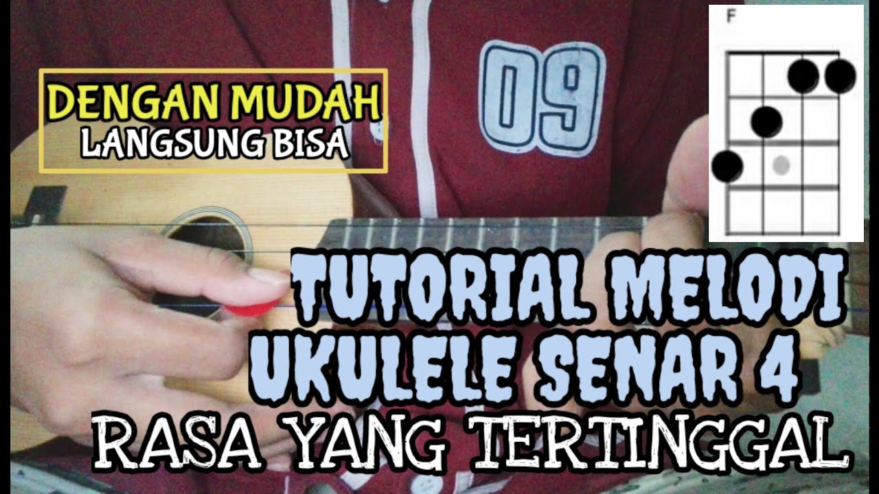 Tutorial belajar melodi (Rasa Yang Tertinggal) D'paspor-ukulele senar 4 ...