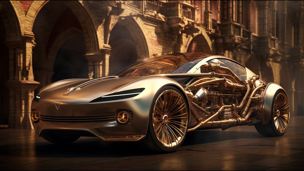 Tesla Cars in Steampunk Style. AI Created - YouTube