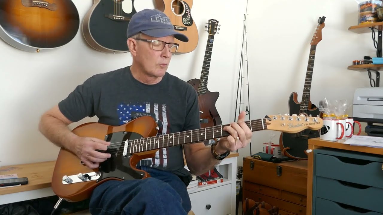 Wagon Wheel guitar and violin solo lesson - YouTube