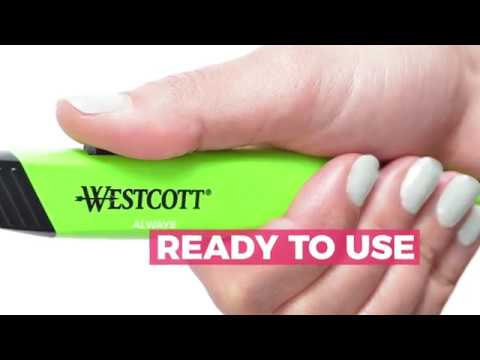 Westcott Full Size Retractable Ceramic Utility Cutter 30 Seconds - YouTube