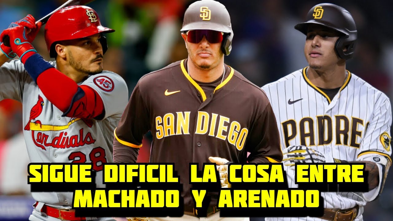 Continuan las Fuertes Discusiones sobre Nolan Arenado y Manny Machado 🔥 ...