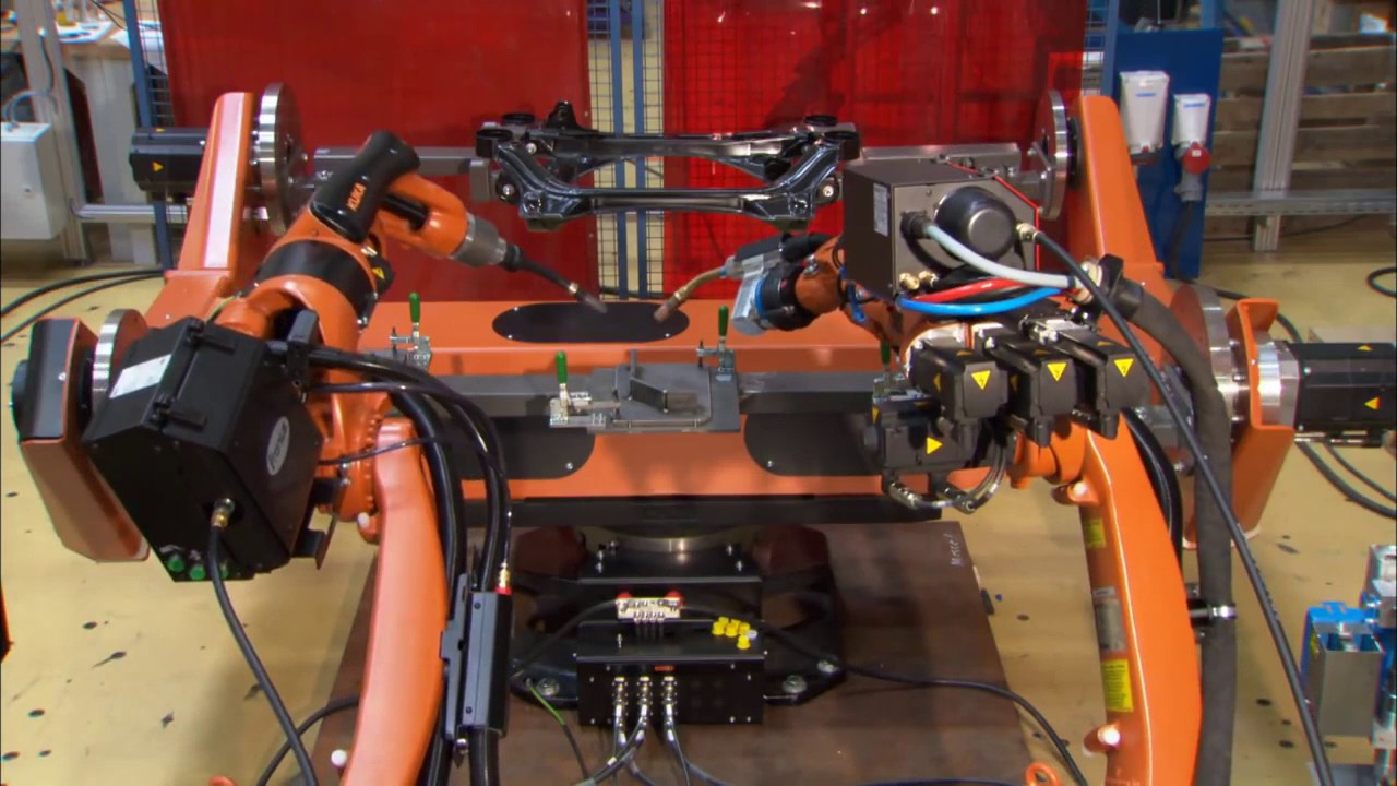 Ark Kaynak Uygulaması-Kuka Robot - YouTube