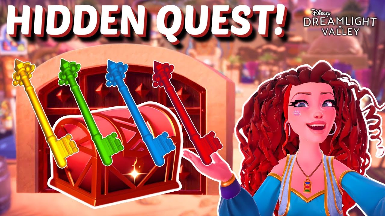 How to Get ALL 4 Keys! Aladdin Realm | Disney Dreamlight Valley - YouTube