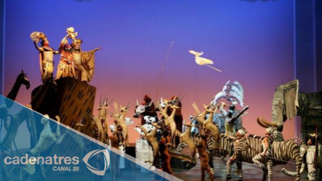 Estreno de la obra "El Rey León" - YouTube